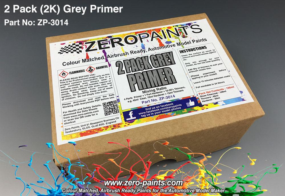 2 Pack Grey Primer Set (2K) | ZP-3014 | Zero Paints