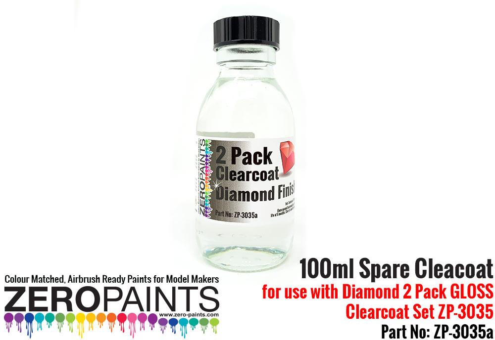 100ml Spare Cleacoat for (Diamond 2 Pack GLOSS Clearcoat Set ZP-3035 ...