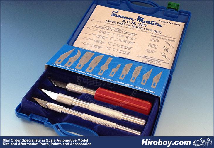 A.C.M. Set Modellers Knife Set | SM9101 | Swann Morton