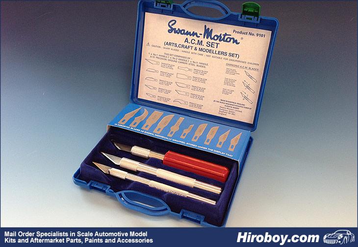 A.C.M. Set Modellers Knife Set | SM9101 | Swann Morton