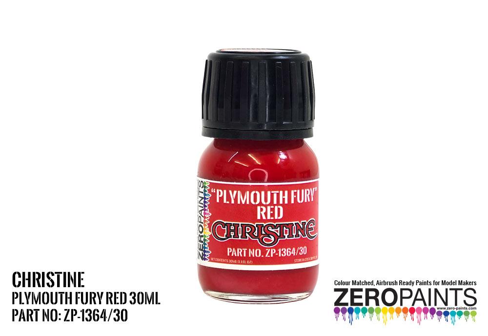 Christine Red - Plymouth Fury - 30ml | ZP-1364/30 | Zero Paints