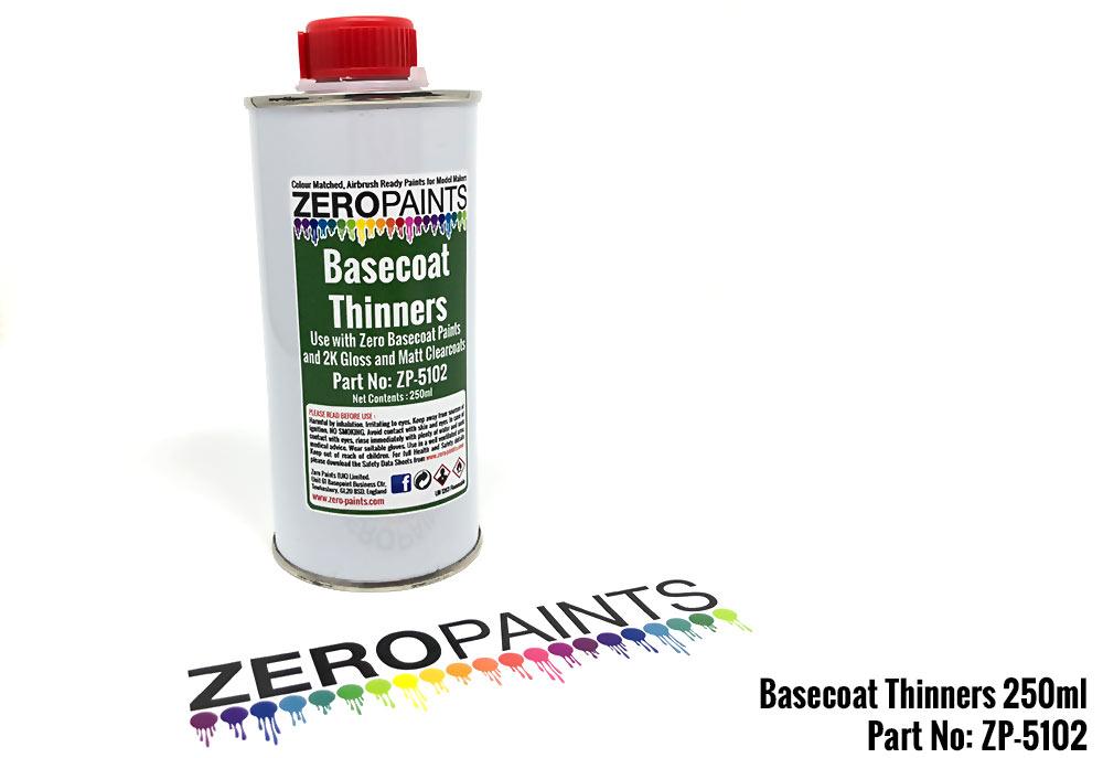Basecoat Thinners 250ml | ZP-5102 | Zero Paints