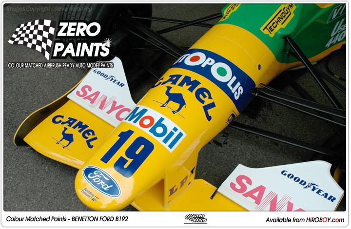 Benetton Ford B192 Paint Set 2x30ml | ZP-1190 | Zero Paints