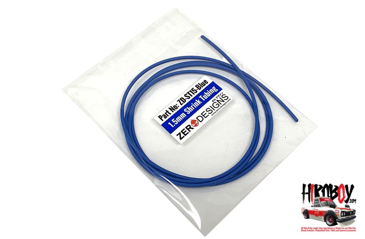Blue - 1.5mm Shrink Tubing | ZD-ST15-Blue | Zero Designs
