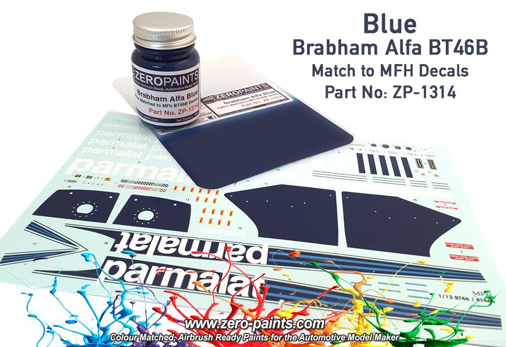 Brabham Alfa BT46B Blue Paint 30ml | ZP-1314 | Zero Paints
