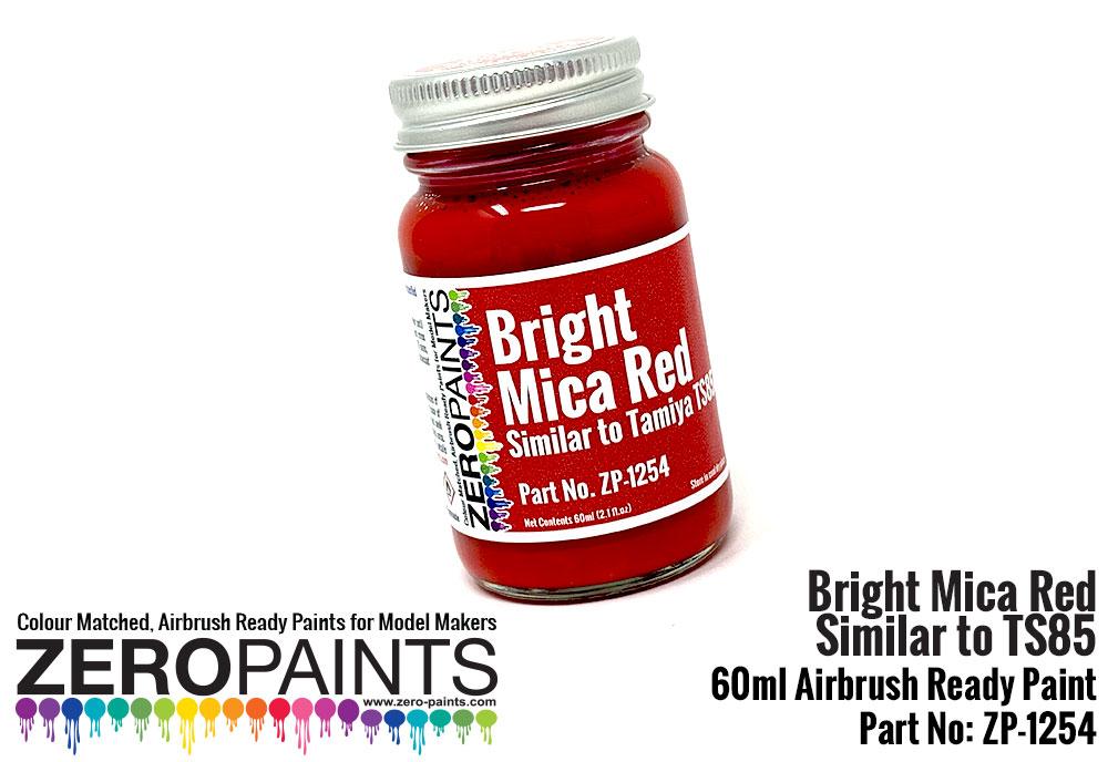 Bright Mica Red Paint (Similar to Tamiya TS85) 60ml | ZP-1254 | Zero Paints
