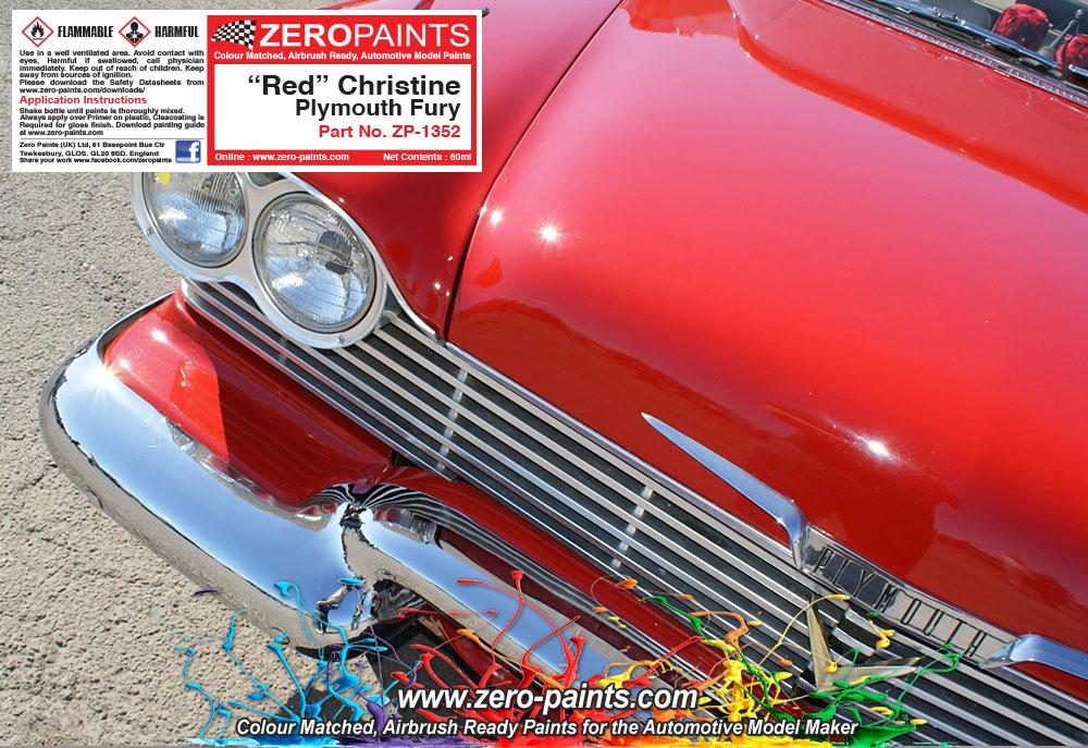 Christine Red - Plymouth Fury 60ml | ZP-1364 | Zero Paints