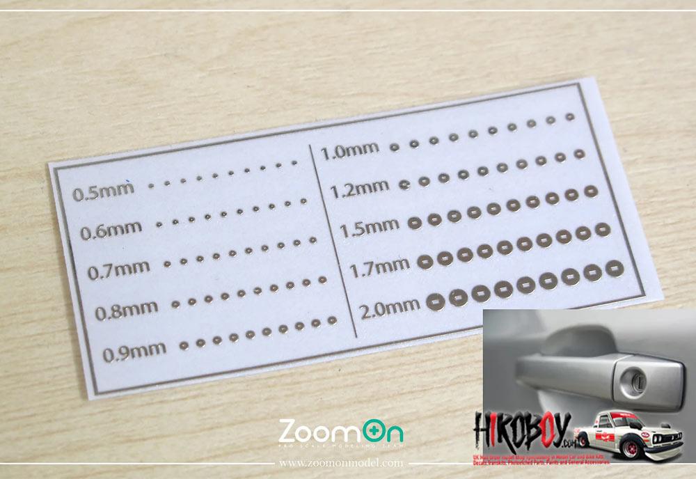 Door Lock Metal Stickers | ZT064 | ZoomOn