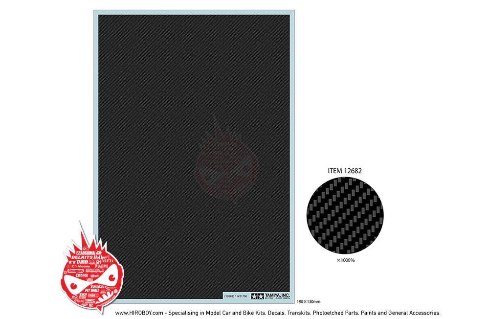 Carbon Pattern Decal Set - Twill Weave/Extra Fine - Tamiya 12682 ...