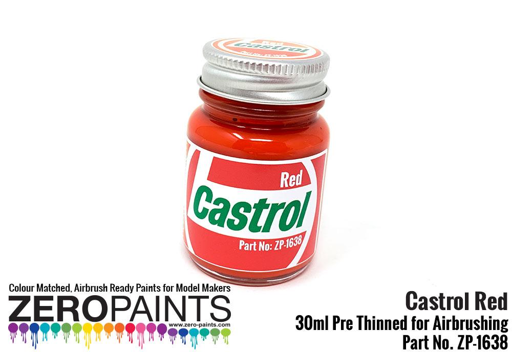 Castrol Red Paint 30ml | ZP-1638 | Zero Paints