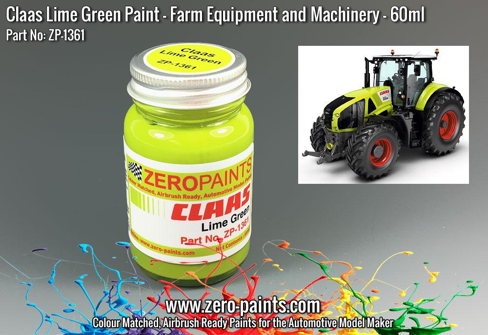 Claas Lime Green Paint 60ml (Farm Equipment) | ZP-1361 | Zero Paints