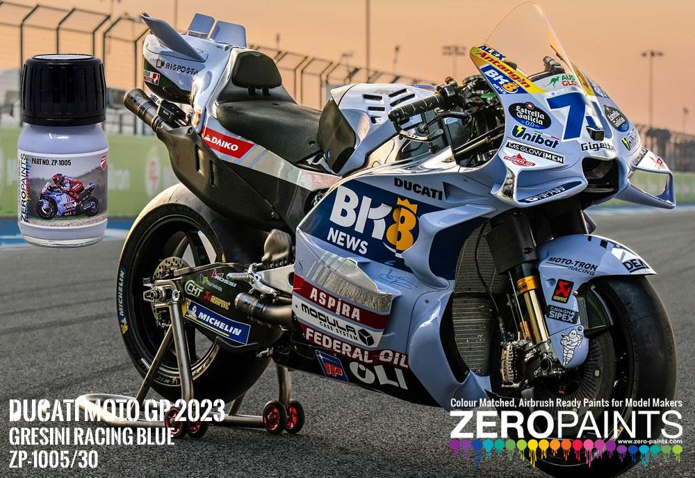 Ducati Moto GP 2023 Gresini Racing Blue 30ml | ZP-1005 | Zero Paints