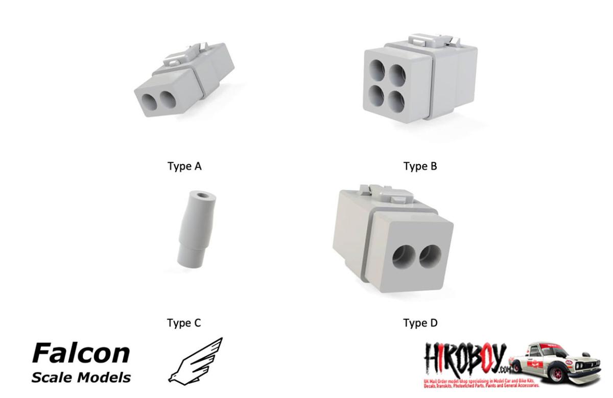 1:12 Electrical Wiring Connectors, Wires & Shrink Tube - 50pcs | FSM-10 ...