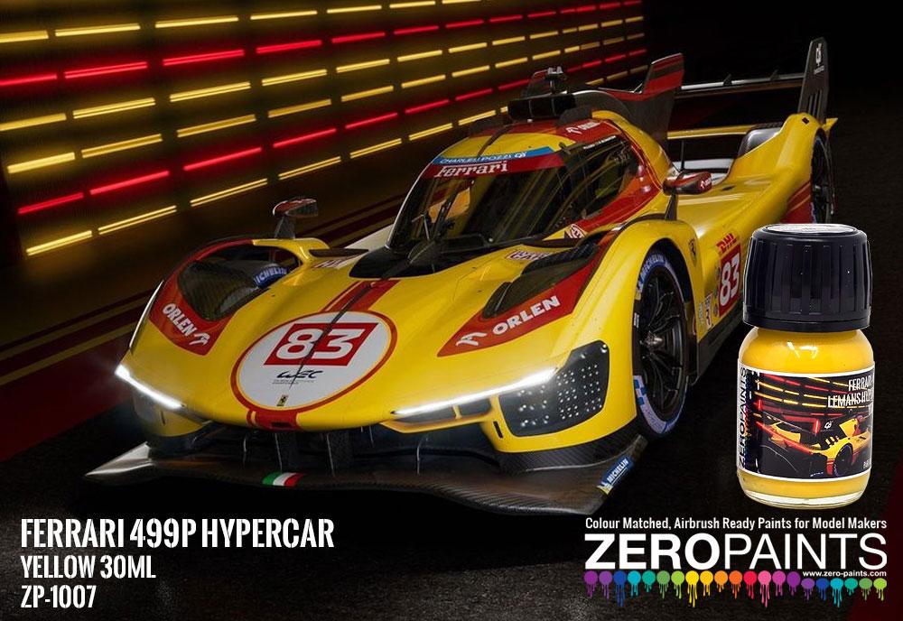 Ferrari 499P Lemans Hypercar Red or Yellow Paint 30ml | ZP-1007 | Zero ...