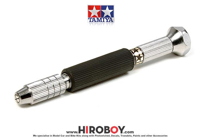 Fine Drill Pin Vice D-R (0.1-3.2mm) - 74112 | TAM74112 | Tamiya