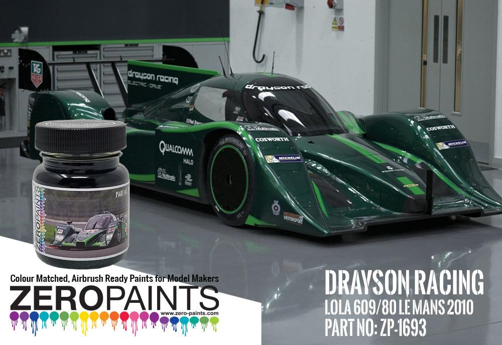 Drayson Racing Lola 609/80 Le Mans 2010 Green - 60ml | ZP-1693 | Zero ...
