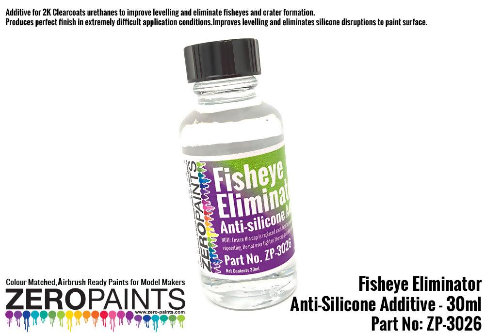 Fisheye Eliminator - Anti-Silicone Additive - 30ml | ZP-3026 | Zero Paints