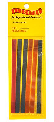 Flex-i-File - Abrasive Tape Assortment Pack x6 | Flexi-FF321 | Flex-i-File