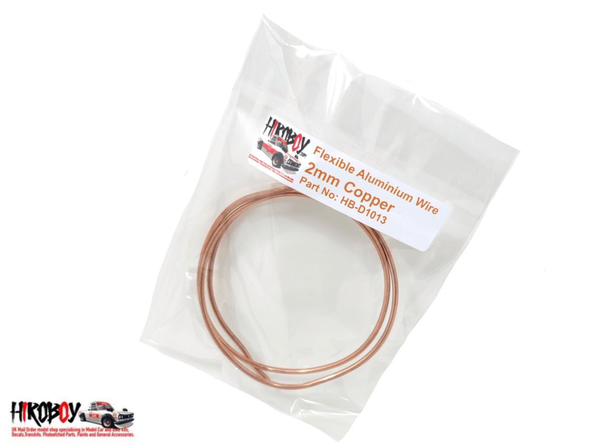 Flexible Aluminium Wire 2mm - Copper | HB-D1013 | Hiroboy