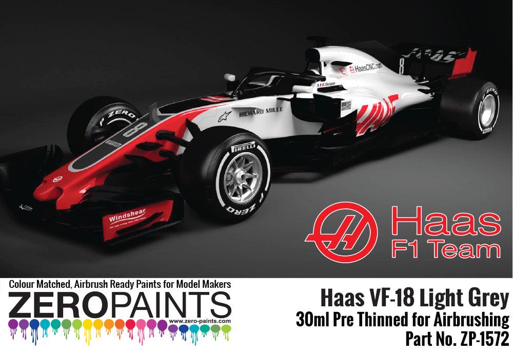 Haas VF-18 Light Grey Paint 30ml | ZP-1572 | Zero Paints