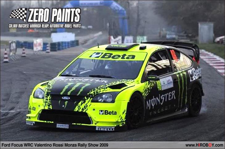 Ford Focus WRC V. Rossi Monza Rally '09 - Paint Set | ZP-1208 | Zero Paints