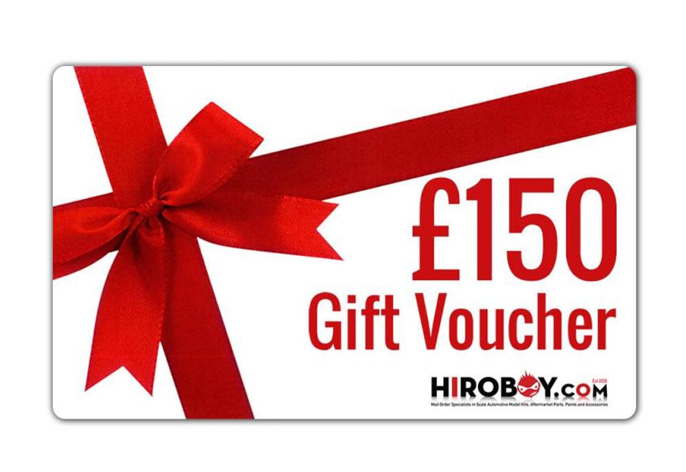 £150 Gift Voucher | GiftVoucher150 | Hiroboy