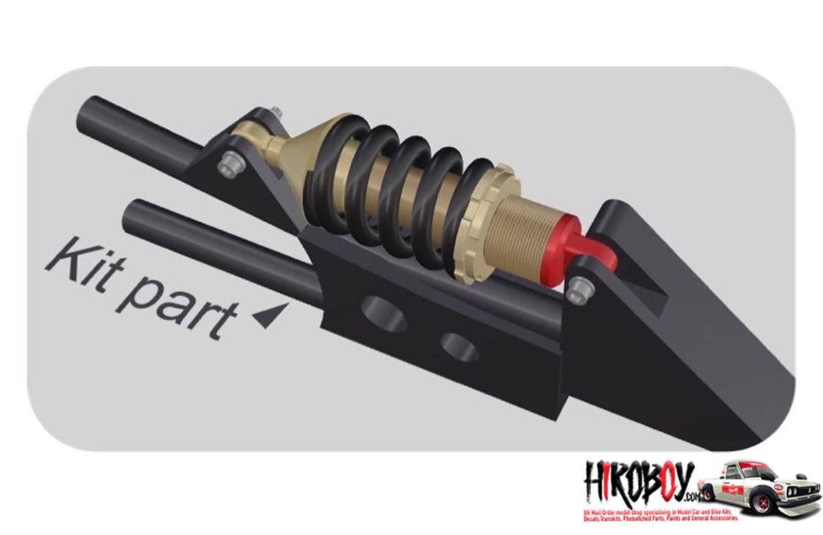 GeronimoWorks - 1:24 Rear Damper Set For Sauber C9 (Tamiya) | GW-TK5 ...