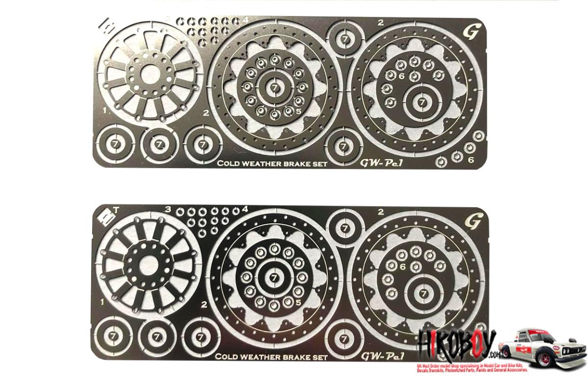 GeronimoWorks - 1:12 Moto GP Cold Weather Photoetched Brake Set | GW ...