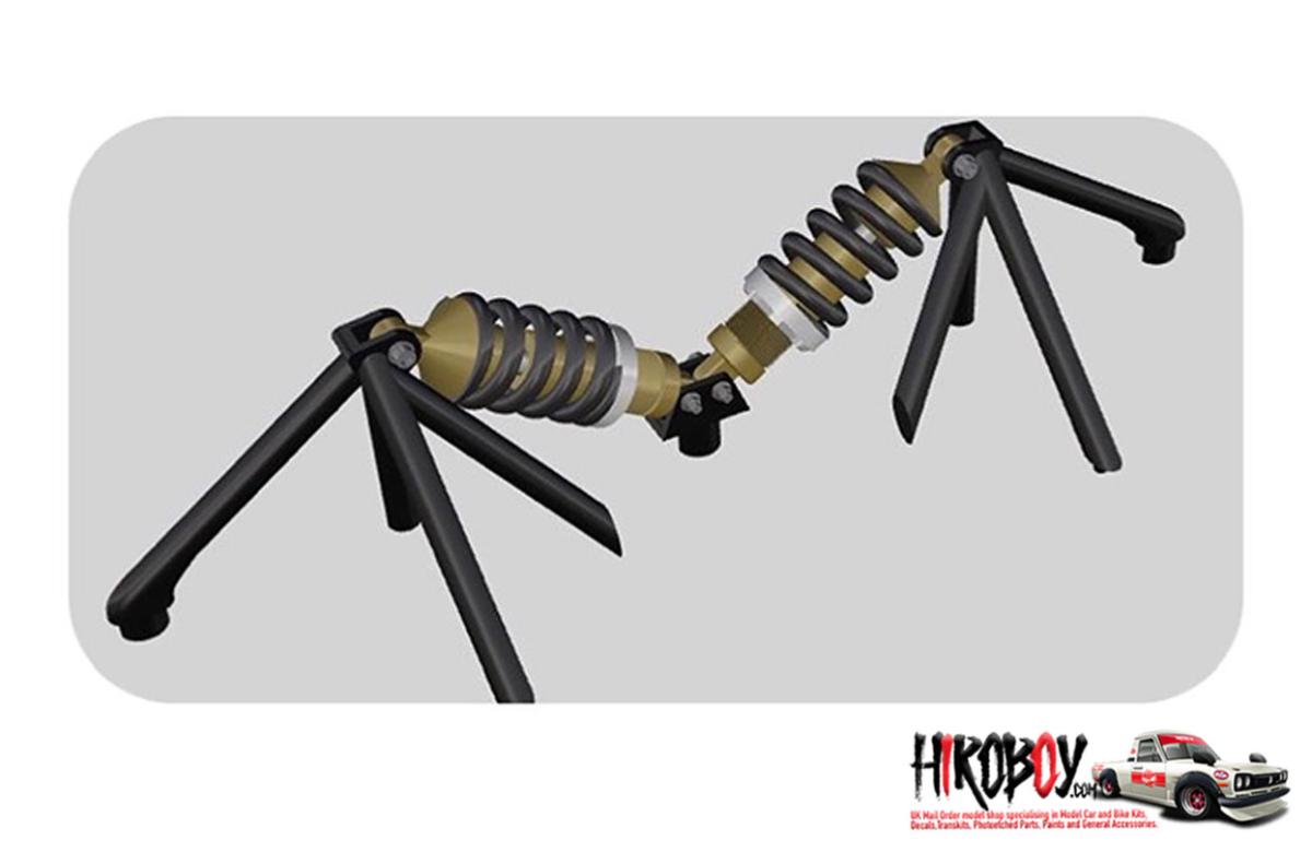 GeronimoWorks - 1:24 Rear Damper Set For Mazda 787B (Tamiya) | GW-TK6 ...