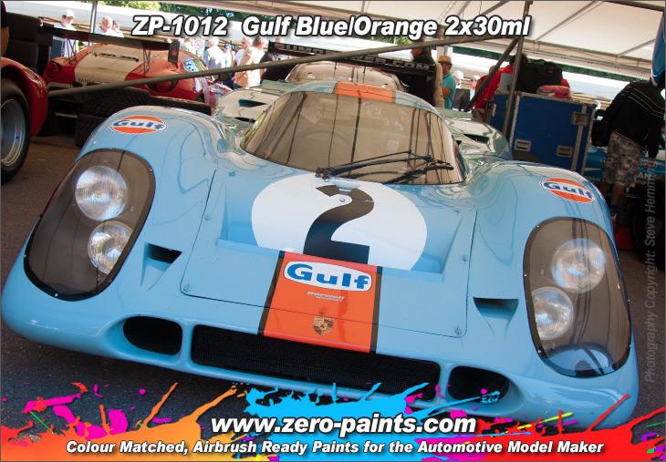 Gulf Blue Paint for 917's and GT40's etc 60ml | ZP-1103 | Zero Paints