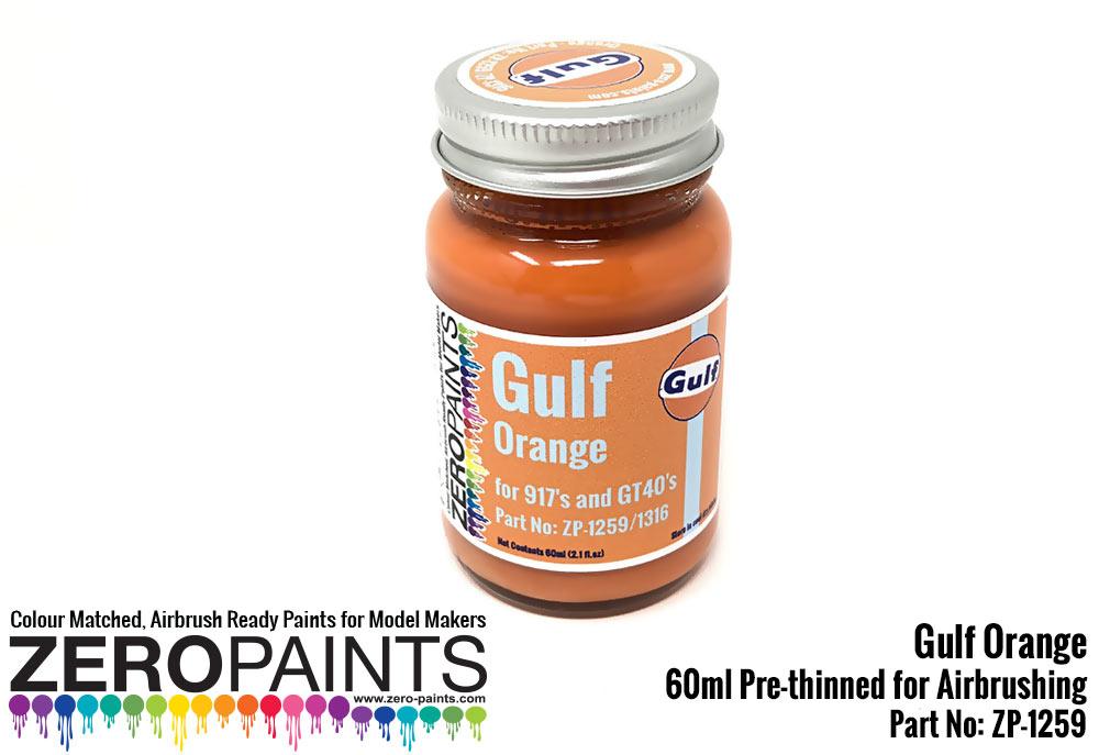 Gulf Orange Paints 60ml | ZP-1259 | Zero Paints