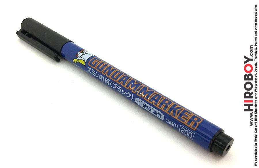 Gundam Marker Black Fine Line GM01 | GSi-GM01 | Gunze Sangyo (Mr Hobby)