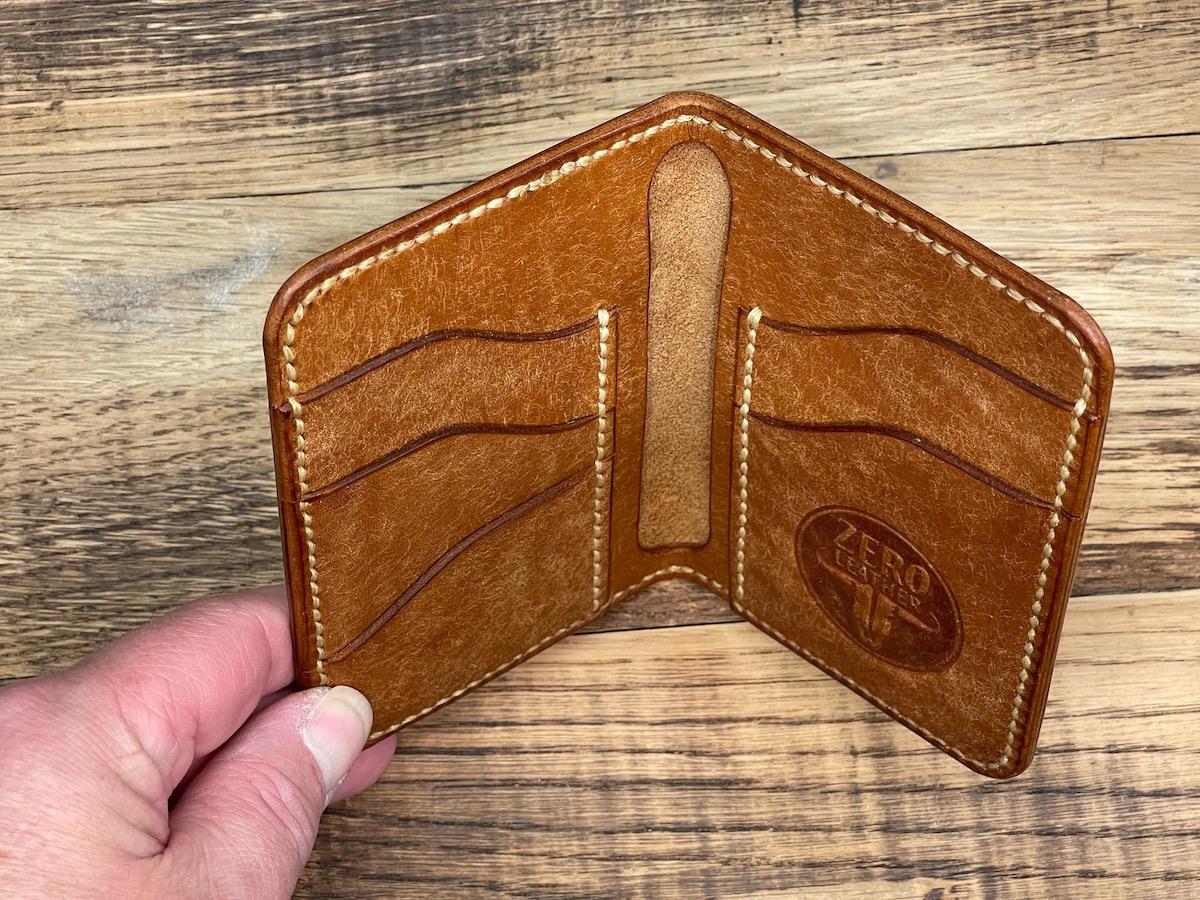 Hand Crafted Leather Card Wallet | ZL-0001 | Zero Leather