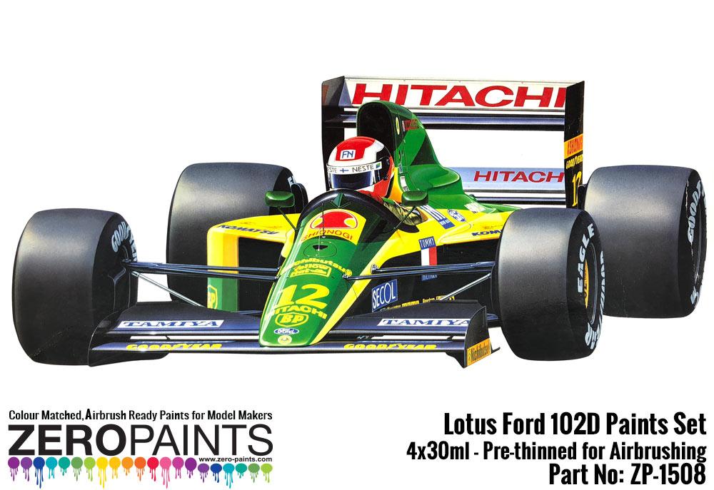 Lotus Ford 102D Paint Set 4x30ml | ZP-1508 | Zero Paints