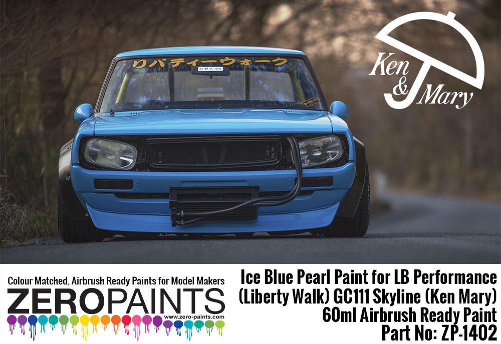 Ice Blue Pearl Paint for LB Performance (Liberty Walk) GC111 Skyline ...