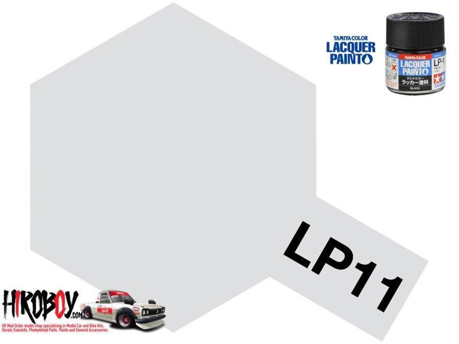LP-11 Silver Tamiya Lacquer Paint | TAM82111 | Tamiya