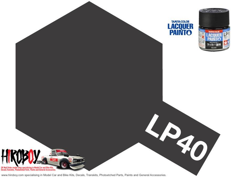 LP-40 Metallic Black Tamiya Lacquer Paint | TAM82140 | Tamiya
