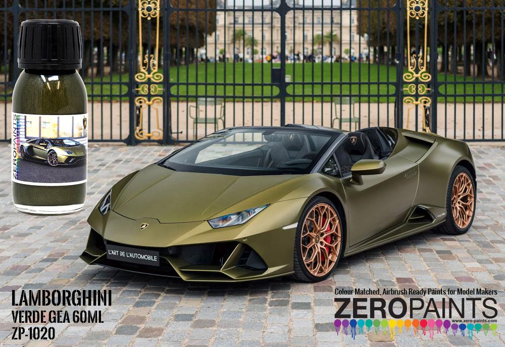 Lamborghini Verde Gea Paint - 60ml | ZP-1020 | Zero Paints