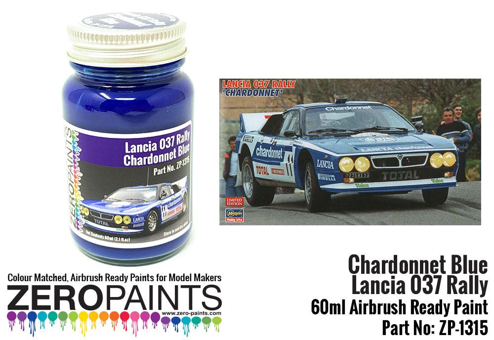 Lancia 037 Rally "Chardonnet" Blue Paint 60ml | ZP-1315 | Zero Paints