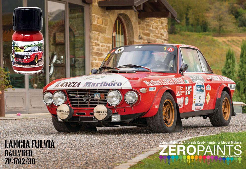 Lancia Fulvia HF Rally Monte Carlo 1972 Rally Red Paint 30ml | ZP-1782/ ...