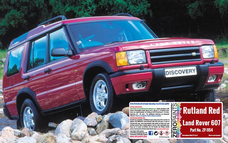 Land Rover/Range Rover Colour Matched Paints 60ml | ZP-1154 | Zero Paints