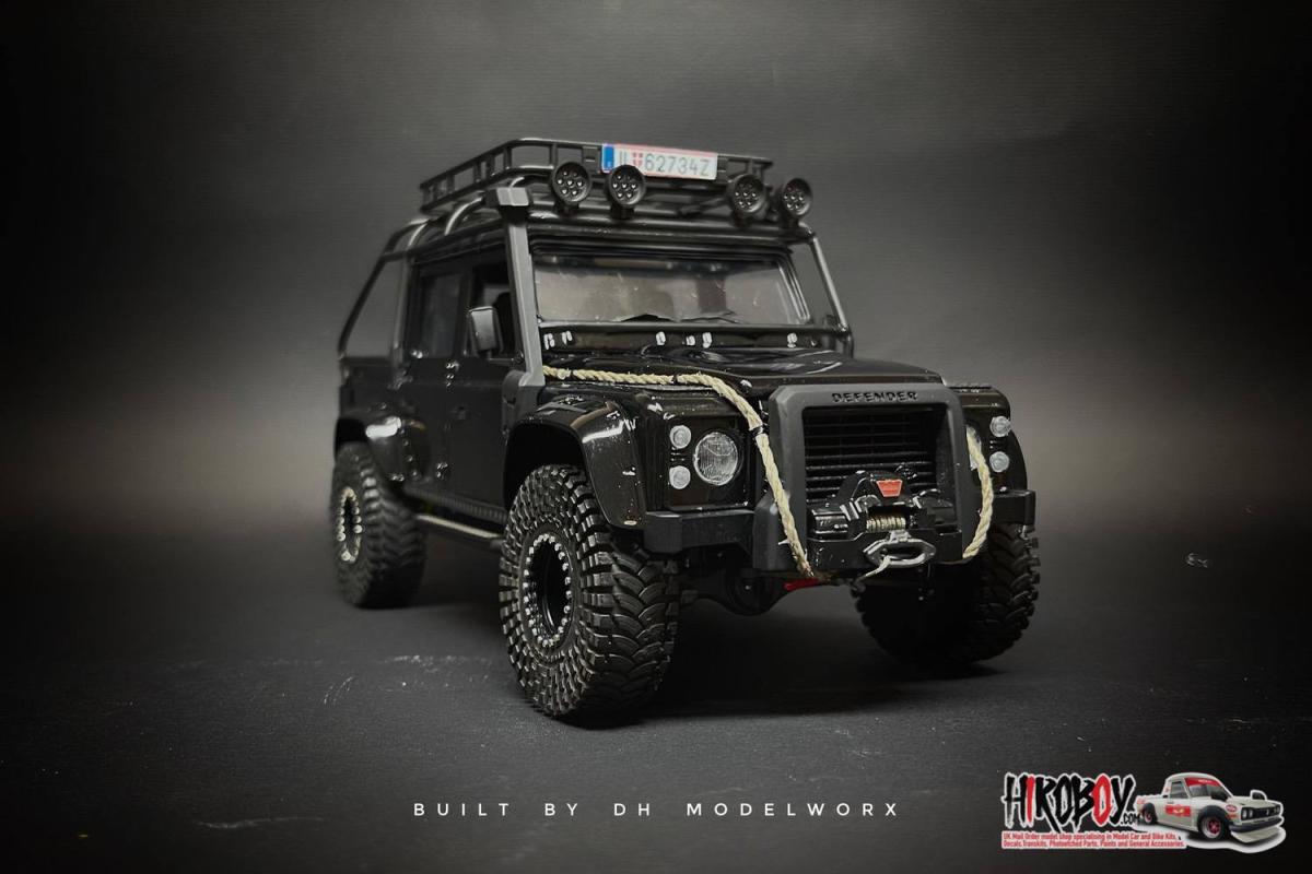 Land Rover Defender Spectre County Black Paint 60ml | ZP-1727 | Zero Paints