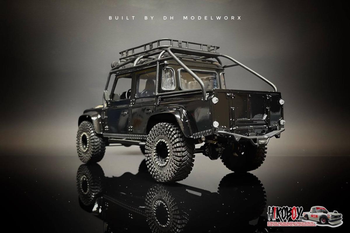 Land Rover Defender Spectre County Black Paint 60ml | ZP-1727 | Zero Paints