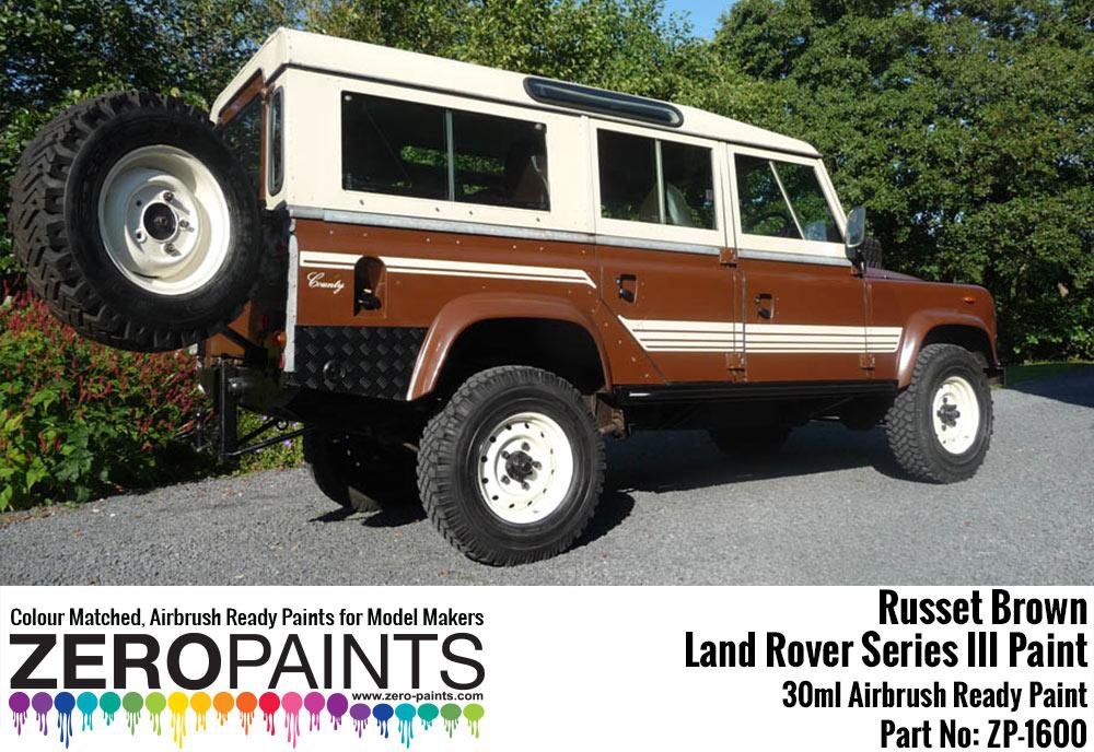 Land Rover Series III Paints - 30ml | ZP-1600 | Zero Paints