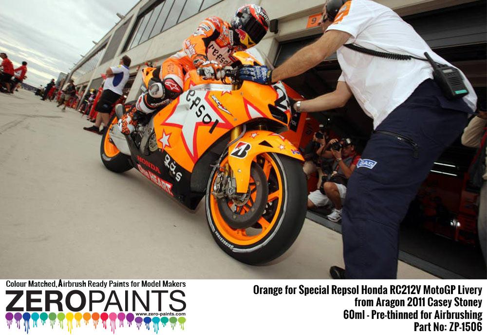 Orange for Special Repsol Honda RC212V MotoGP Livery from Aragon 2011 ...