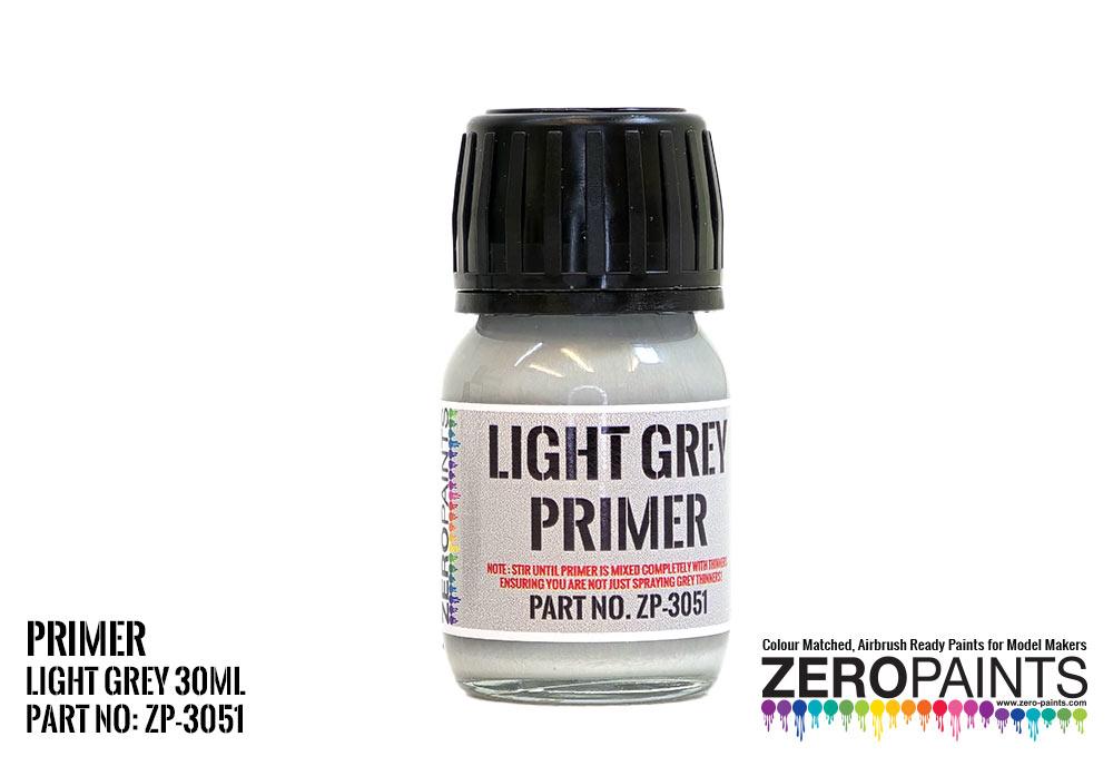 Light Grey Primer 30ml Airbrush Ready - New and Improved | ZP-3051 ...