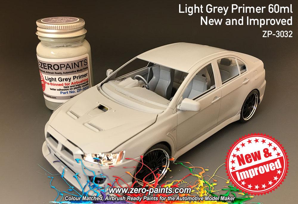 Light Grey Primer 60ml Airbrush Ready - New and Improved | ZP-3032 ...