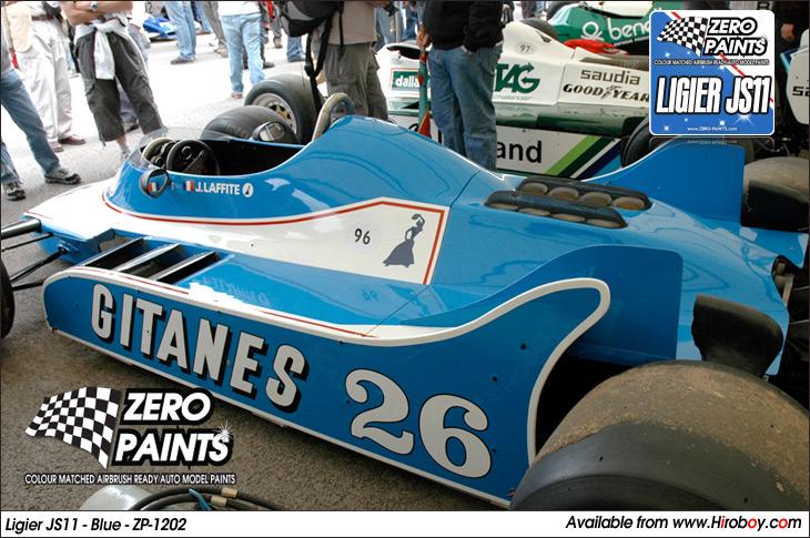 Ligier JS11 (Gitanes) Blue Paint 60ml | ZP-1202 | Zero Paints
