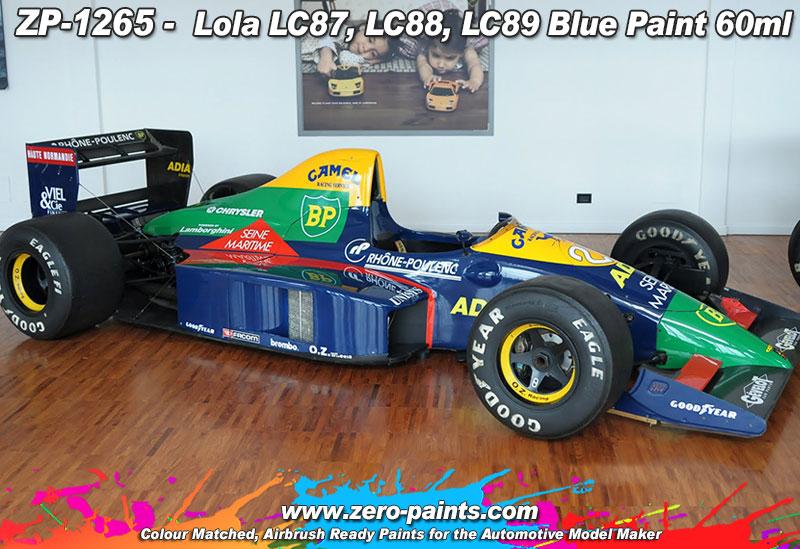 Lola LC87, LC88, LC89 Blue Paint 60ml | ZP-1265 | Zero Paints