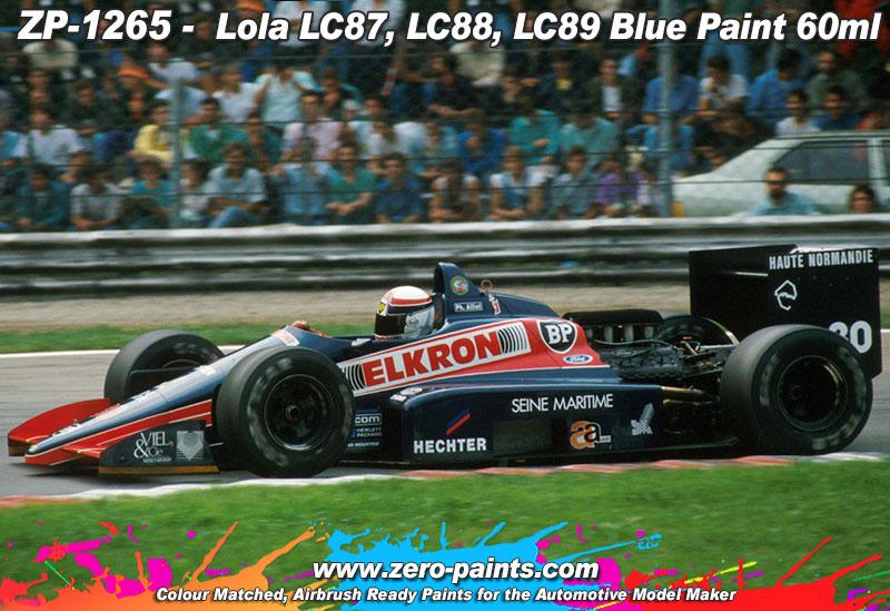 Lola LC87, LC88, LC89 Blue Paint 60ml | ZP-1265 | Zero Paints